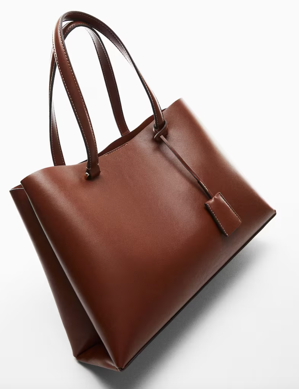 Mango + Shopper bag with dual compartment