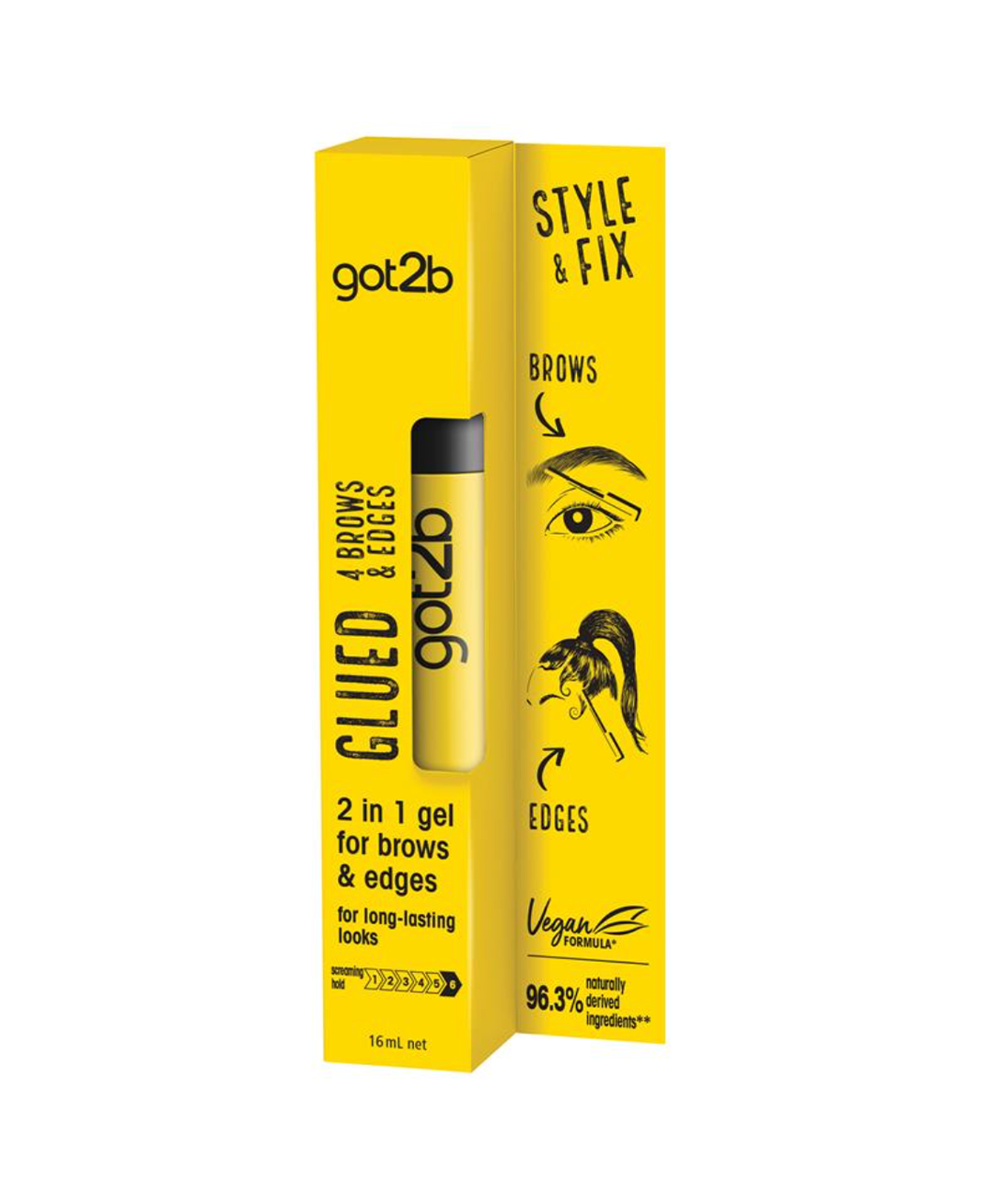 Schwartzkopf + Got2b Glued 4 Brows & Edges