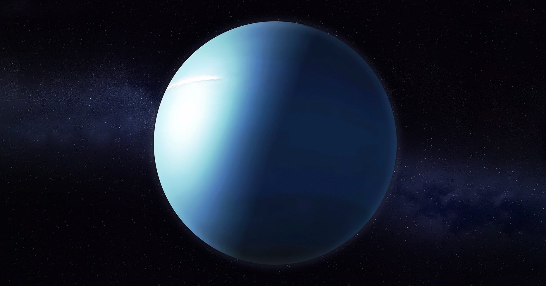 Uranus Planet Real Color