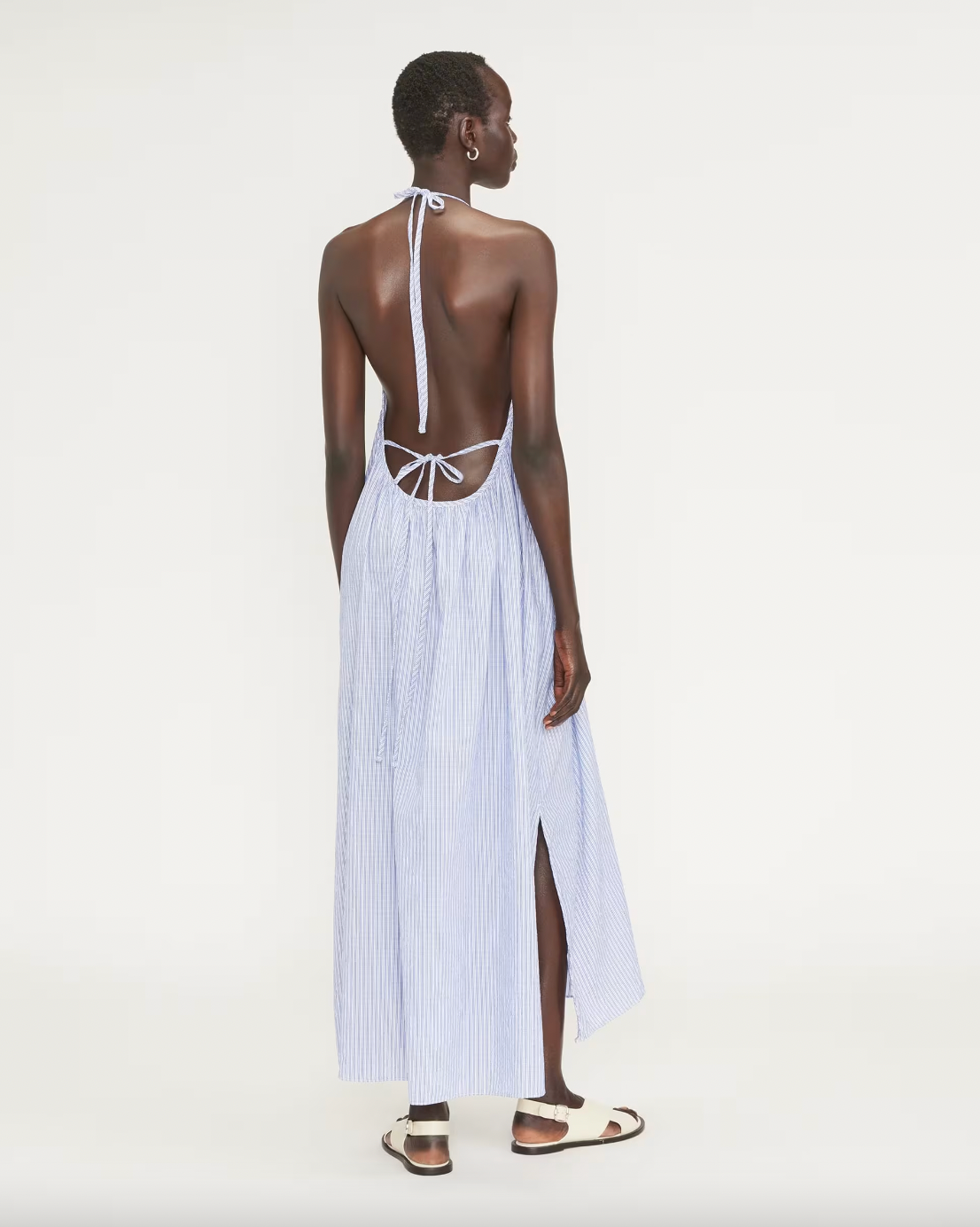 Everlane + The Tie-Back Halter Dress