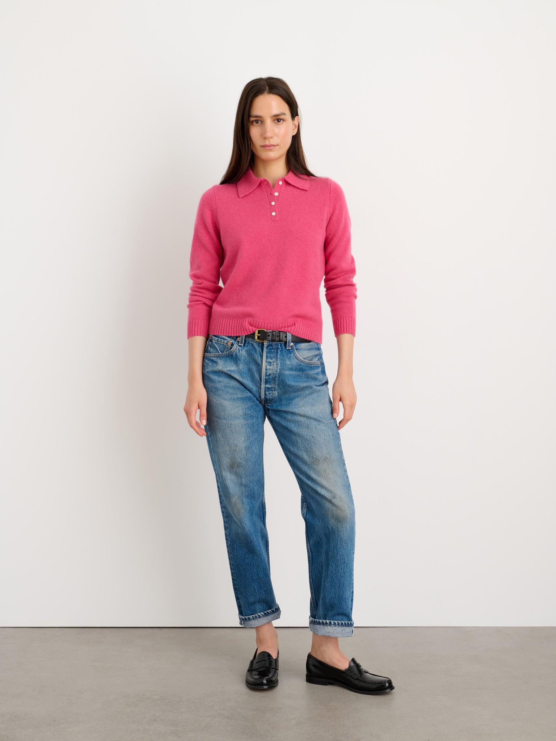 Alex Mill + Alice Polo in Cashmere