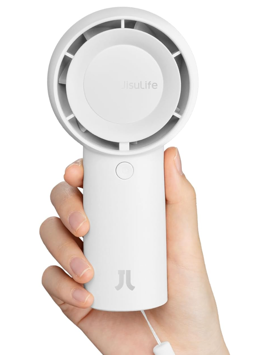 ‎JISULIFE + Mini Portable Hand Fan