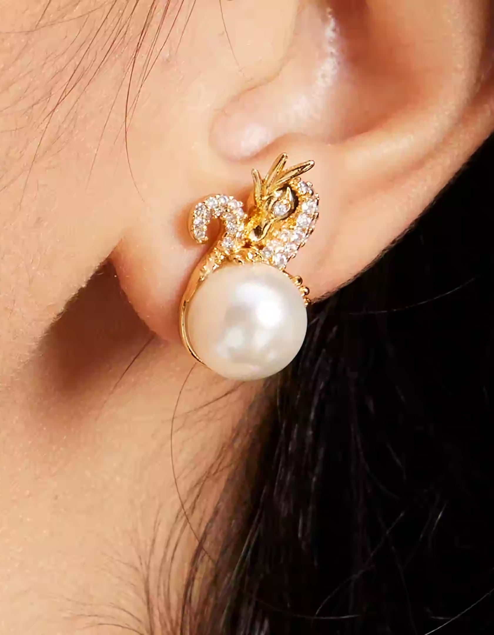 Kate Spade + Dazzling Dragon Studs