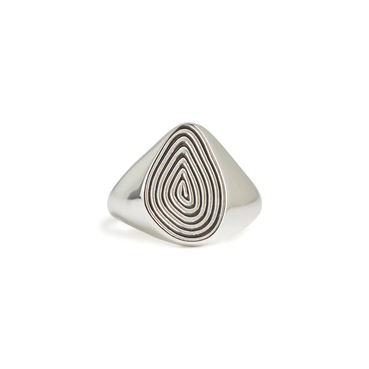 Rachel Entwistle Jewellery + Spiral Pinky Ring Silver