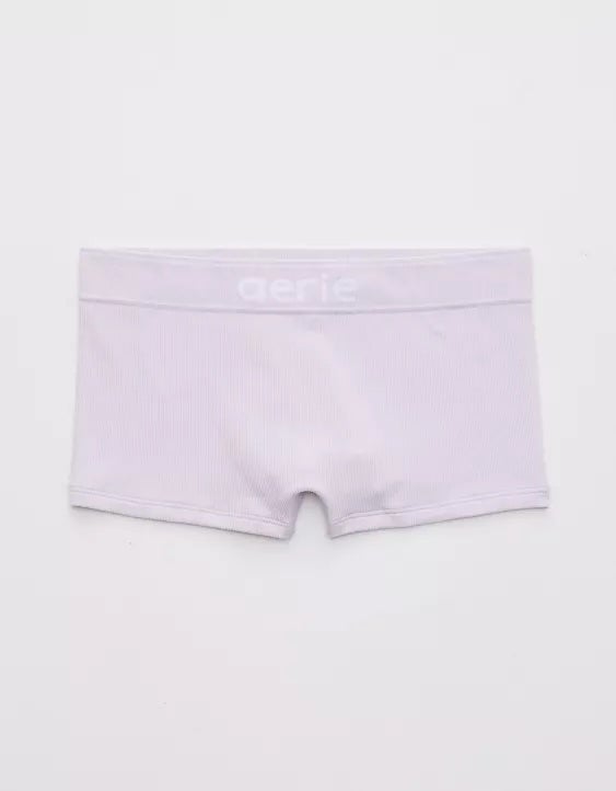Aerie + Superchill Seamless Logo Boyshort Underwear
