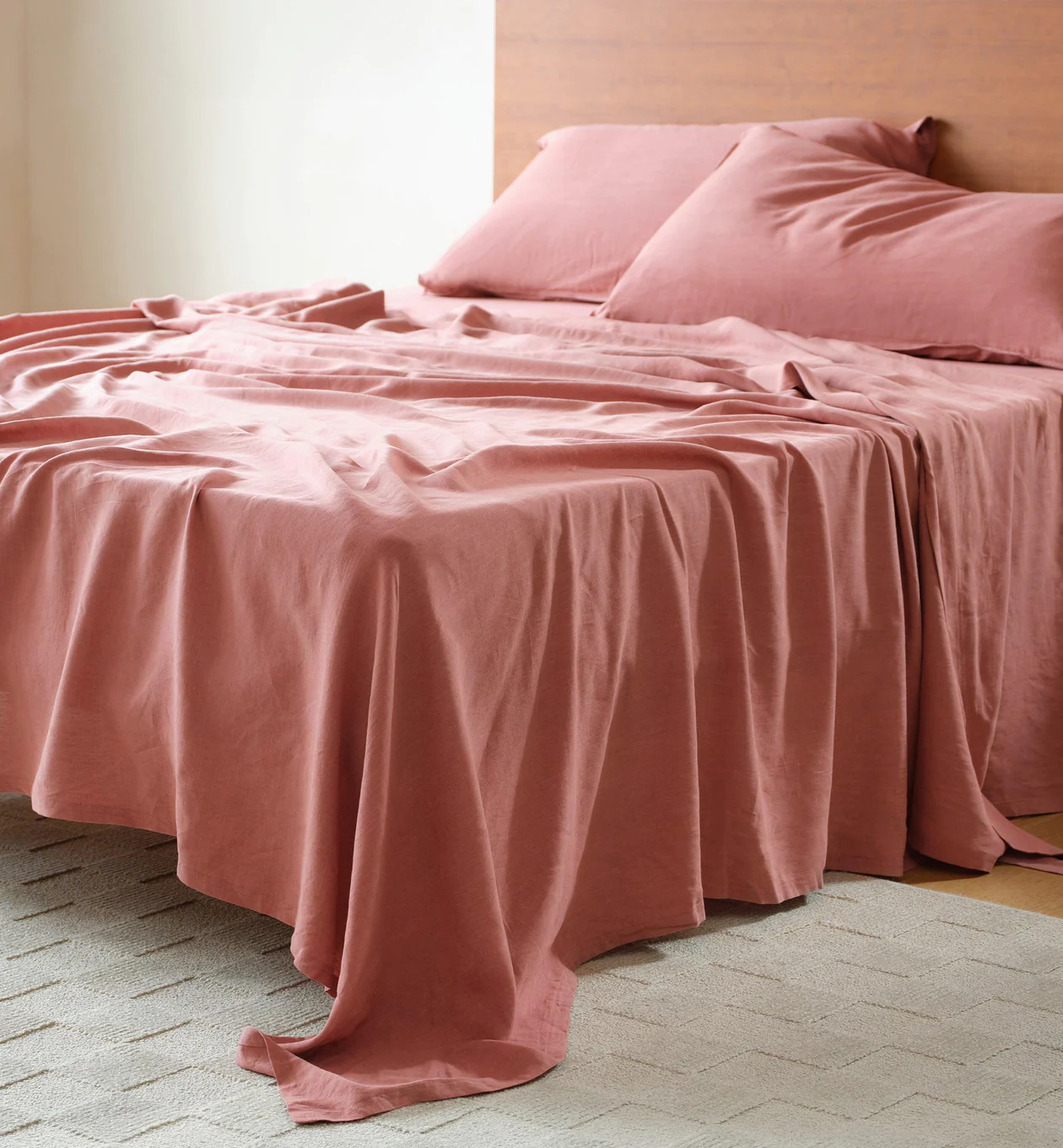 Double Stitch + Linen TENCEL™ Lyocell Sheet Set (2 Sets)