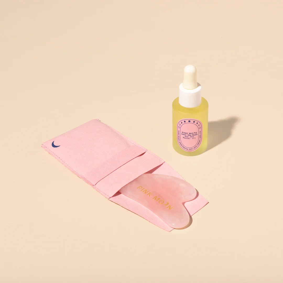 Pink Moon + Over the Moon Gua Sha Duo