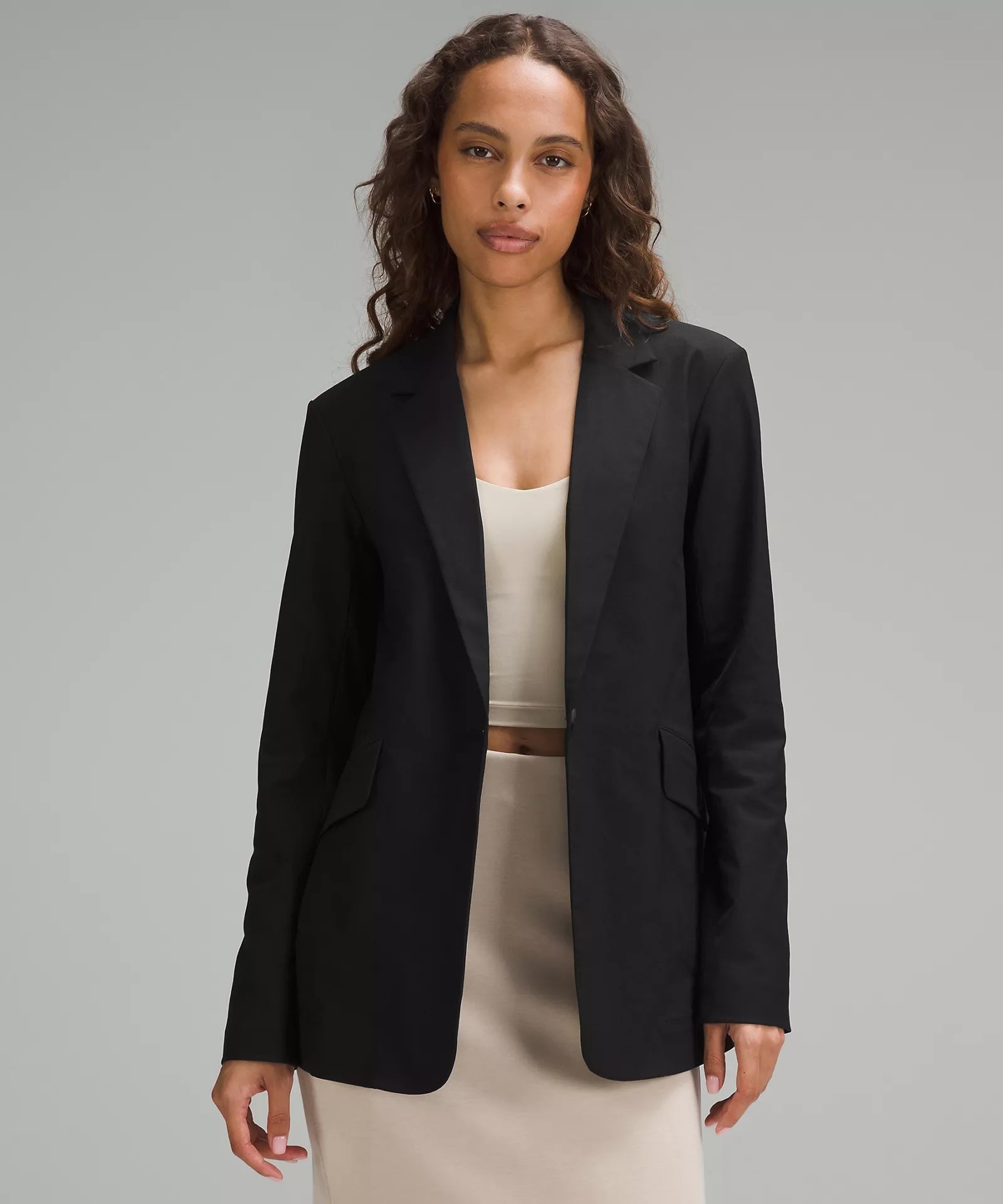 Lululemon + Relaxed-Fit Twill Blazer