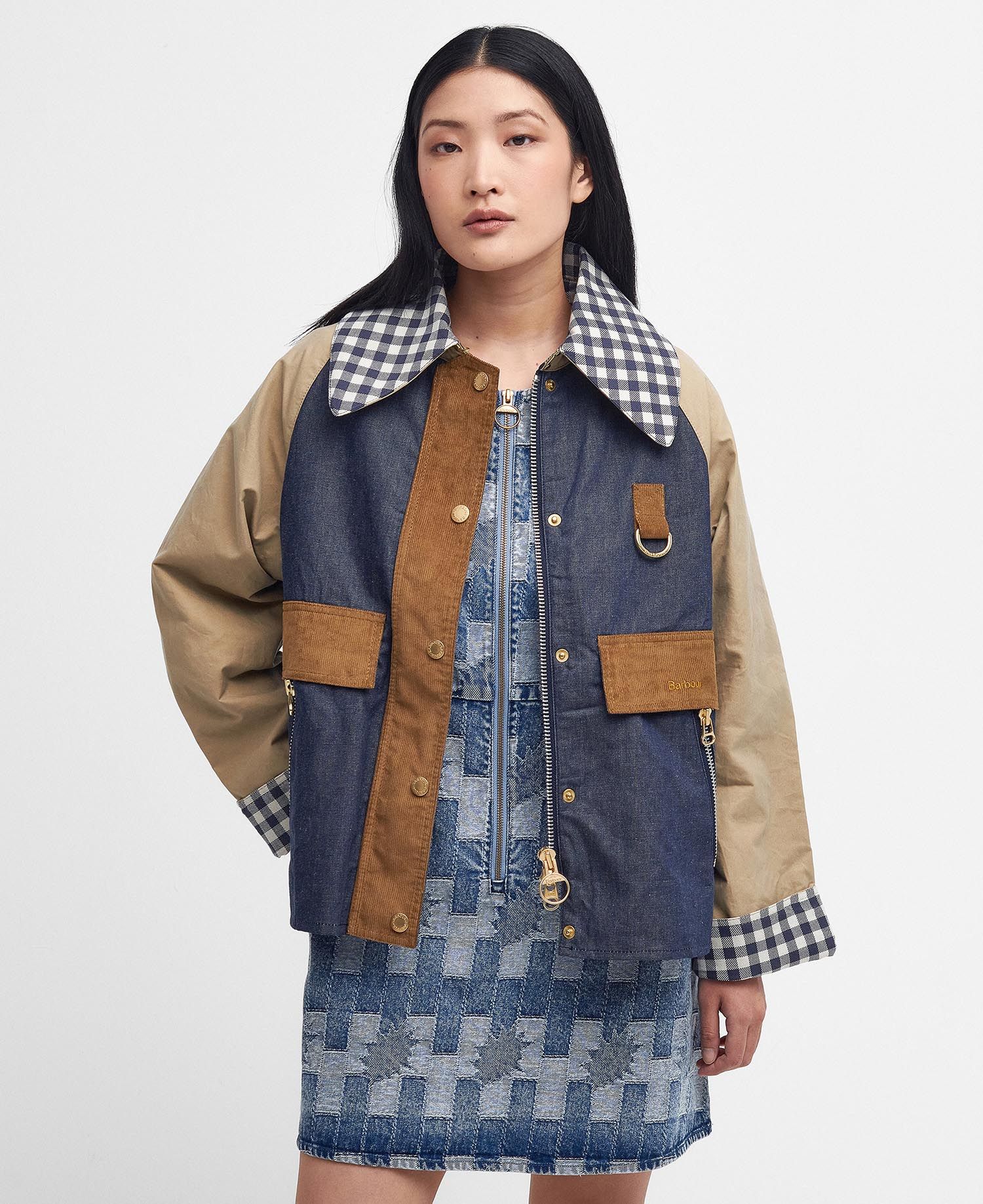 Barbour + Catton Spey Patch Showerproof Jacket