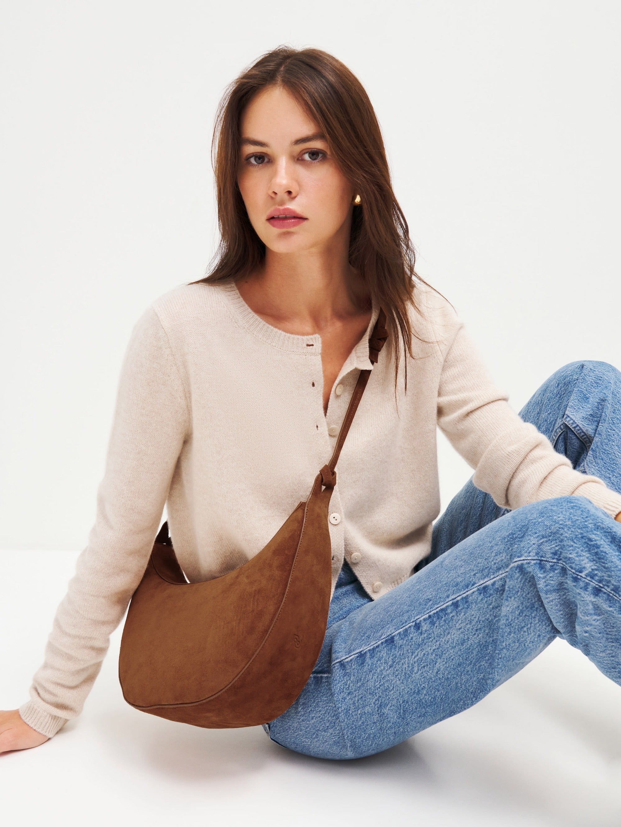 Reformation + Rosetta Sling Crossbody Bag