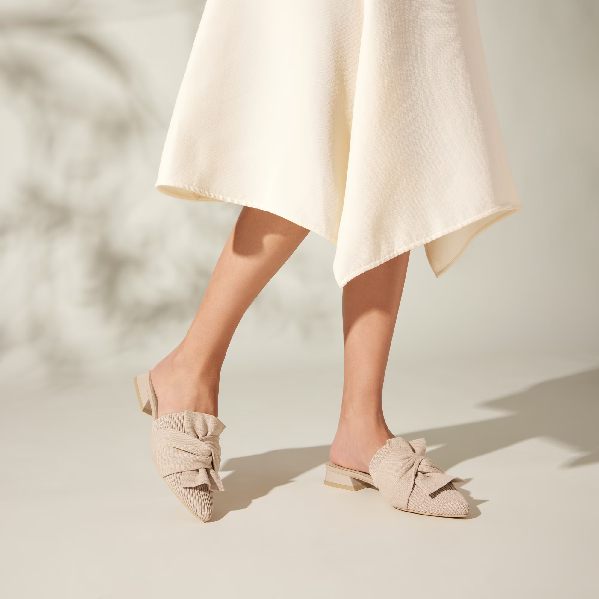 Vivaia + Pointed-Toe Knot Sandals (Yaffa Pro)