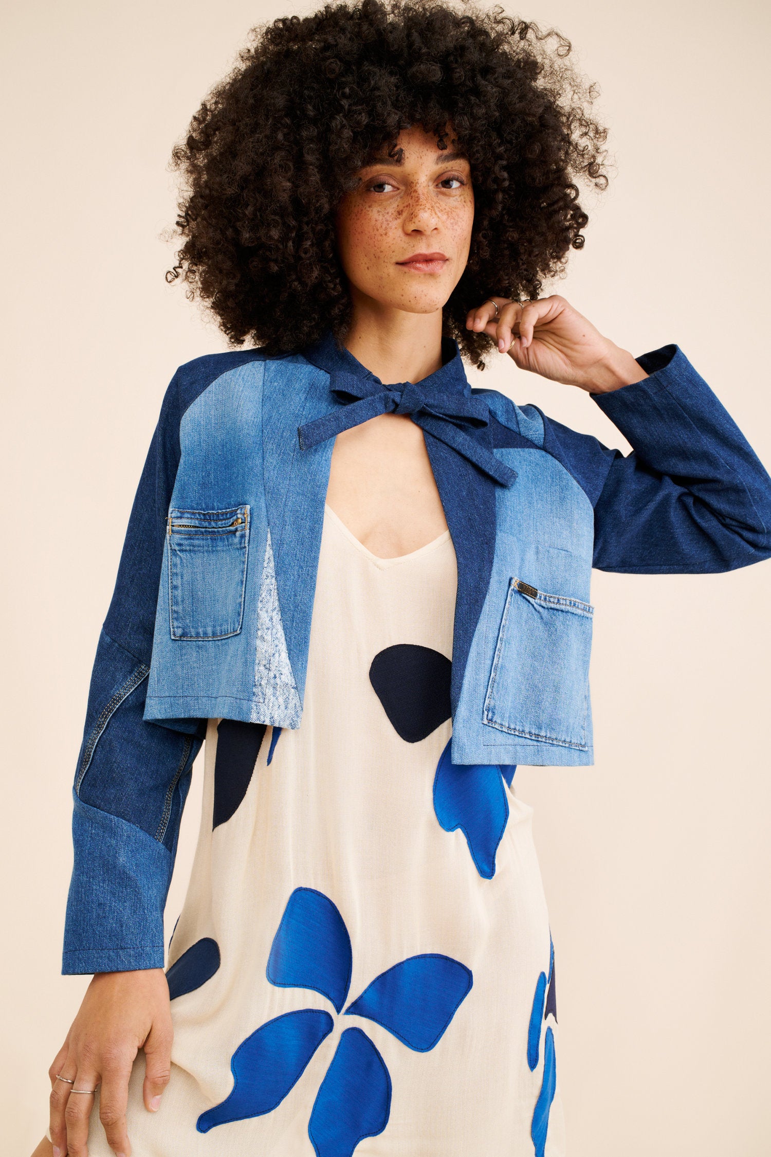 Re_Nuuly x Zero Waste Daniel + Patchwork Scrap Jacket