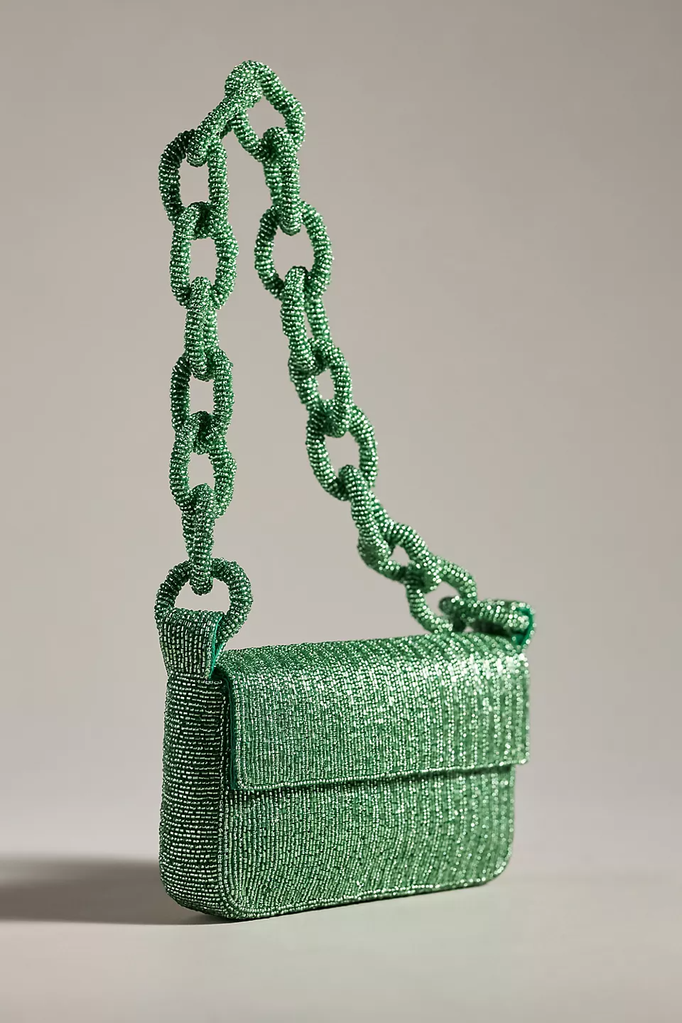 By Anthropologie + The Fiona Beaded Bag: Chain Edition