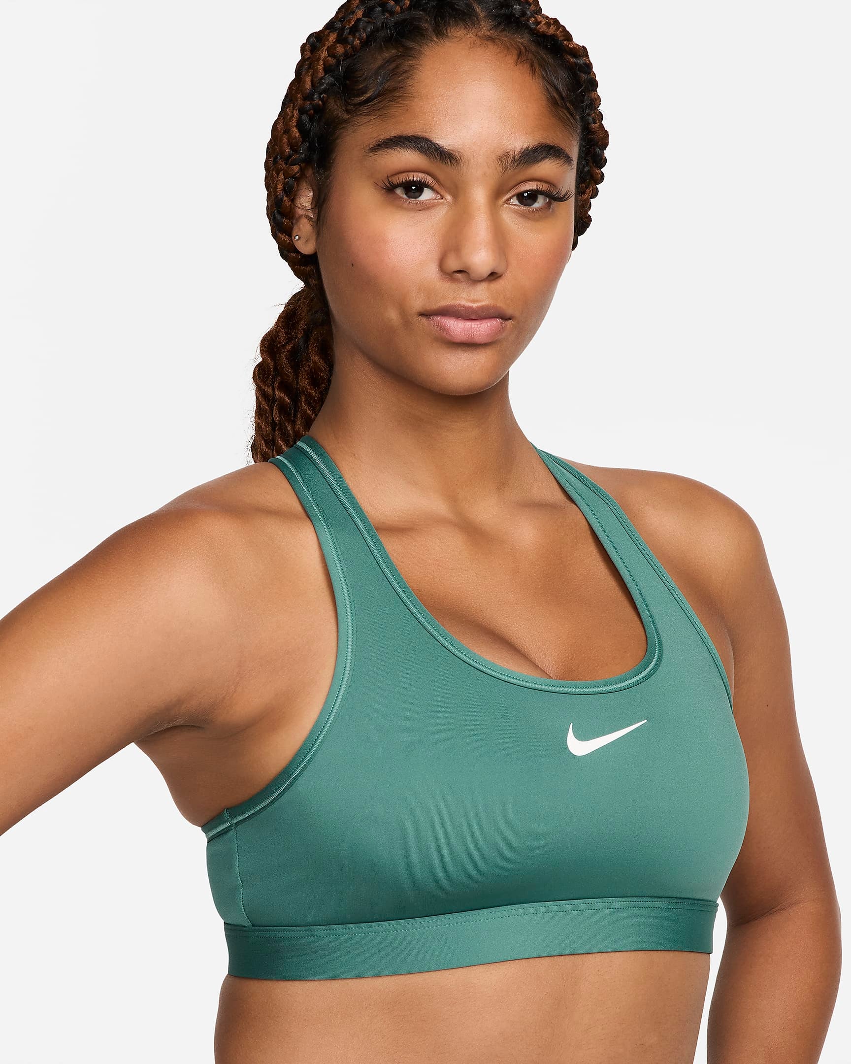 Nike + Swoosh Medium Support Padded Sports Bra