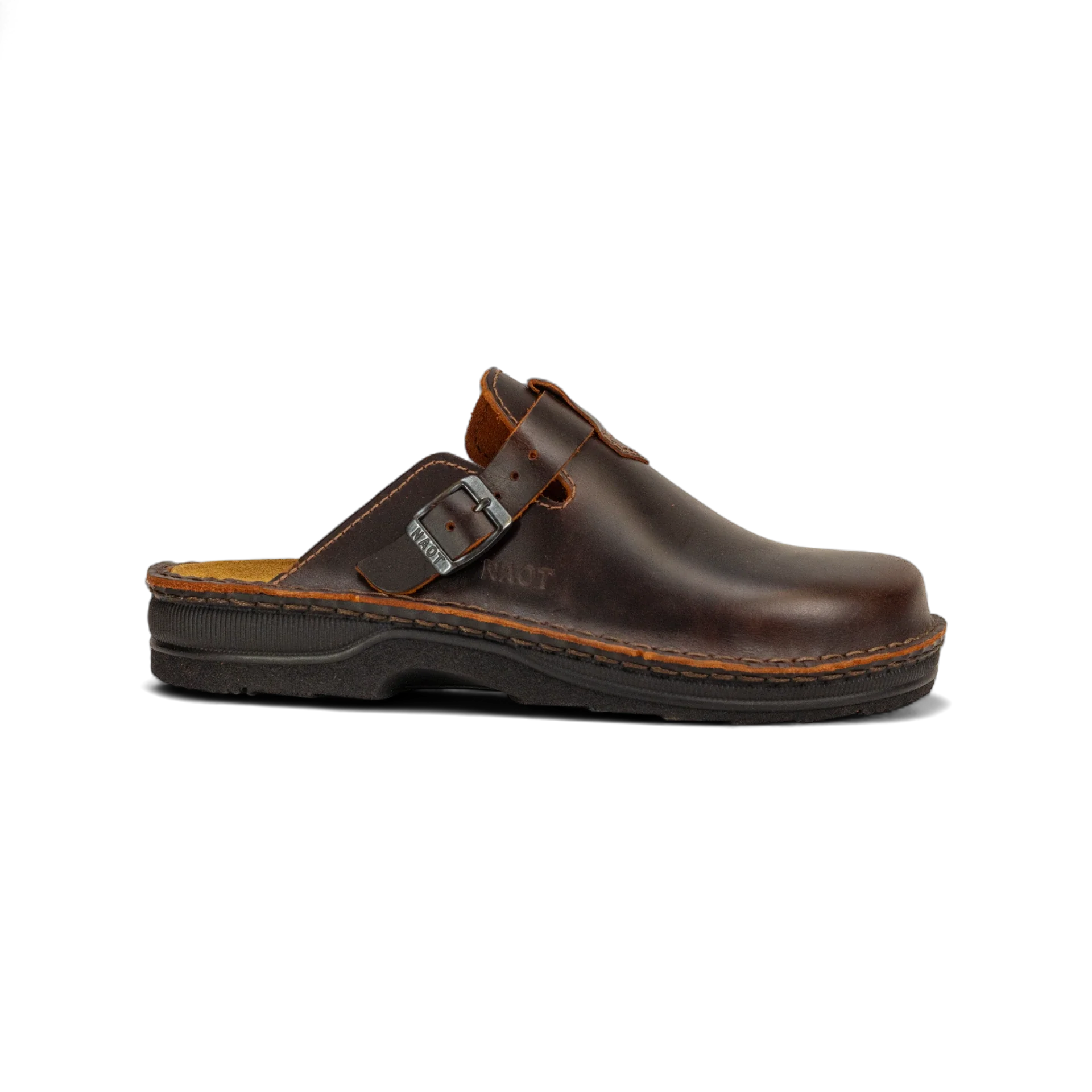 Naot + Fiord Buffalo Leather Clogs