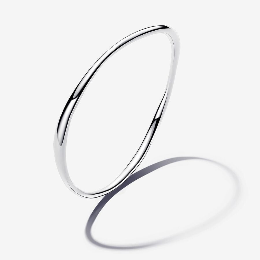 PANDORA + Organically Shaped Bangle
