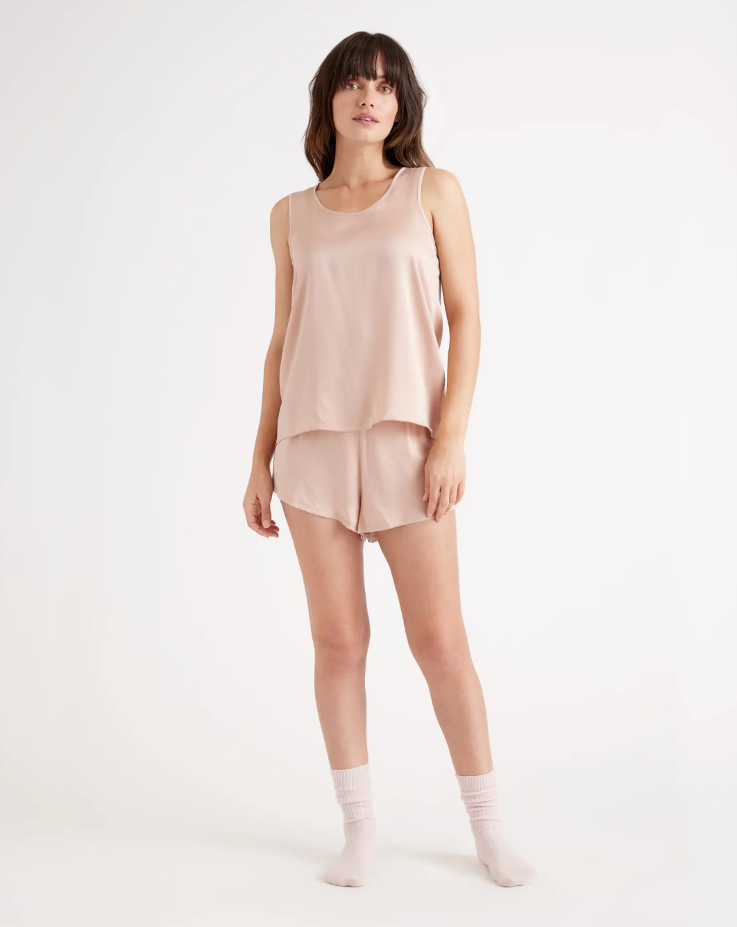 Quince + 100% Washable Silk Pajama Shorts