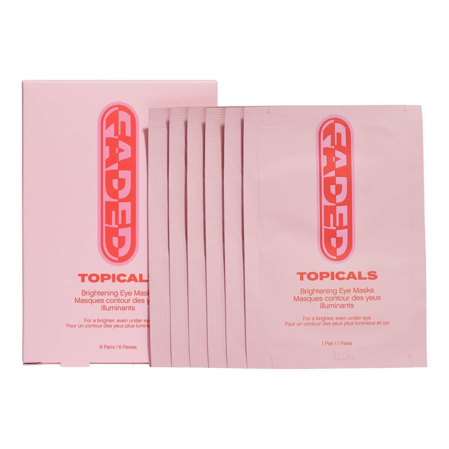 Topicals + Faded Under Eye Mask 6 Pack