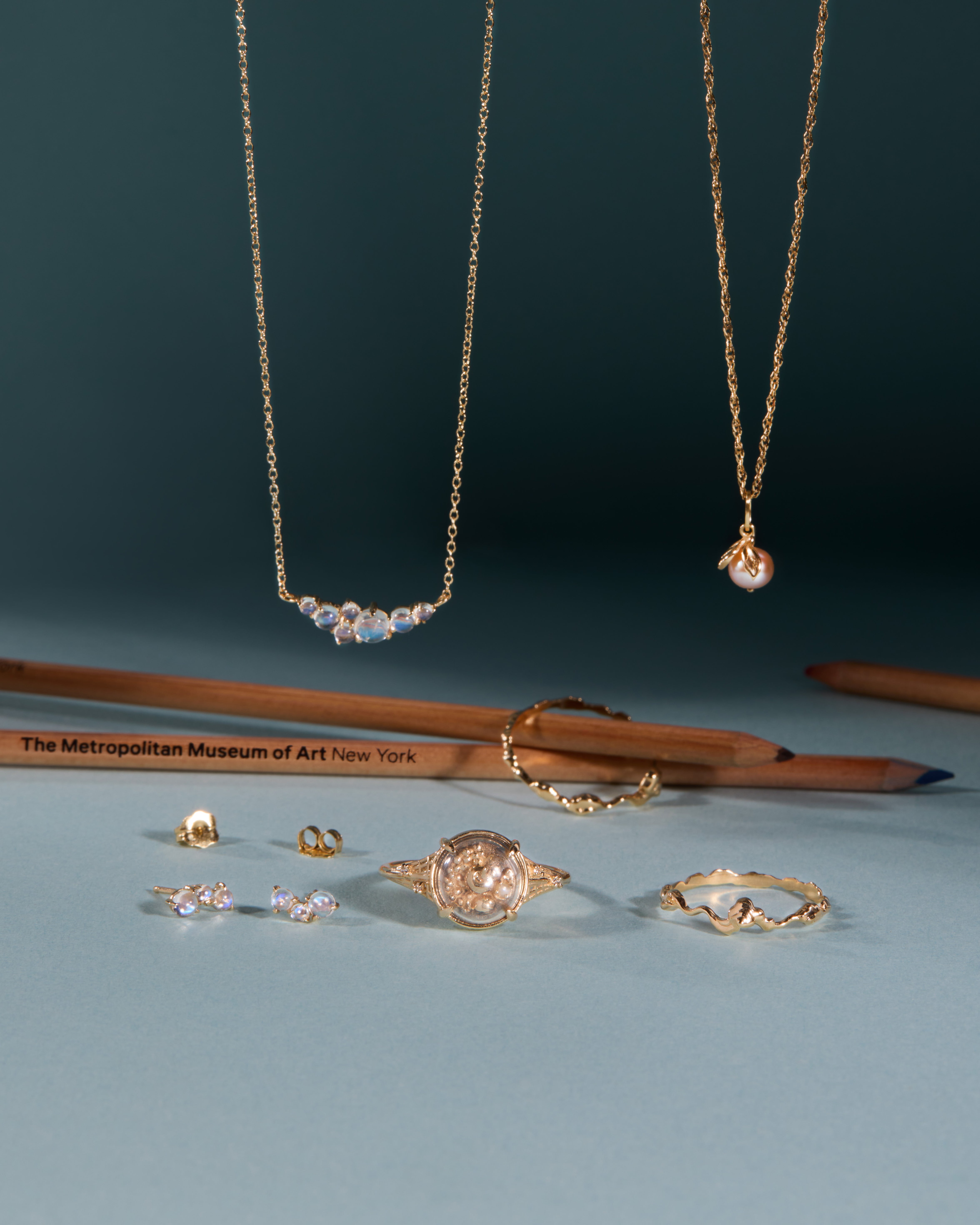 Catbird x The Met + Moonstone Bubble Stud