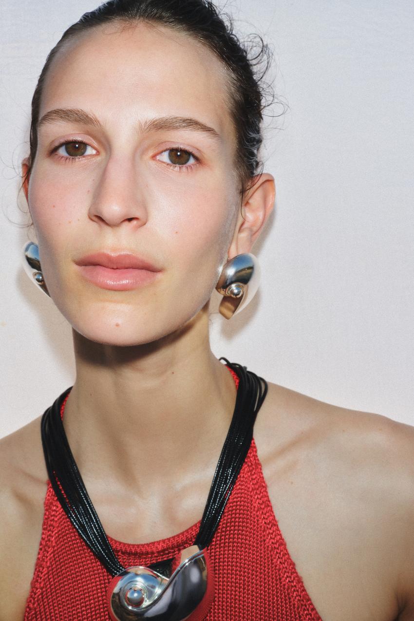 Zara + Snail Shell Earrings