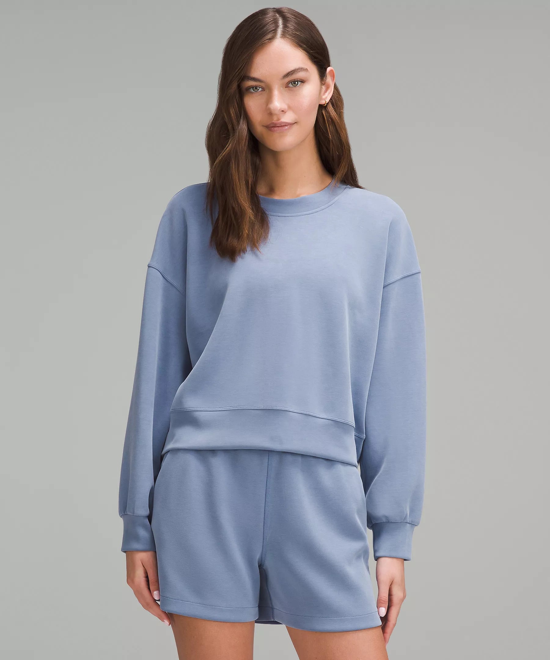 Lululemon + Softstreme Perfectly Oversized Cropped Crew Lululemon + Softstreme Perfectly Oversized Cropped Crew
