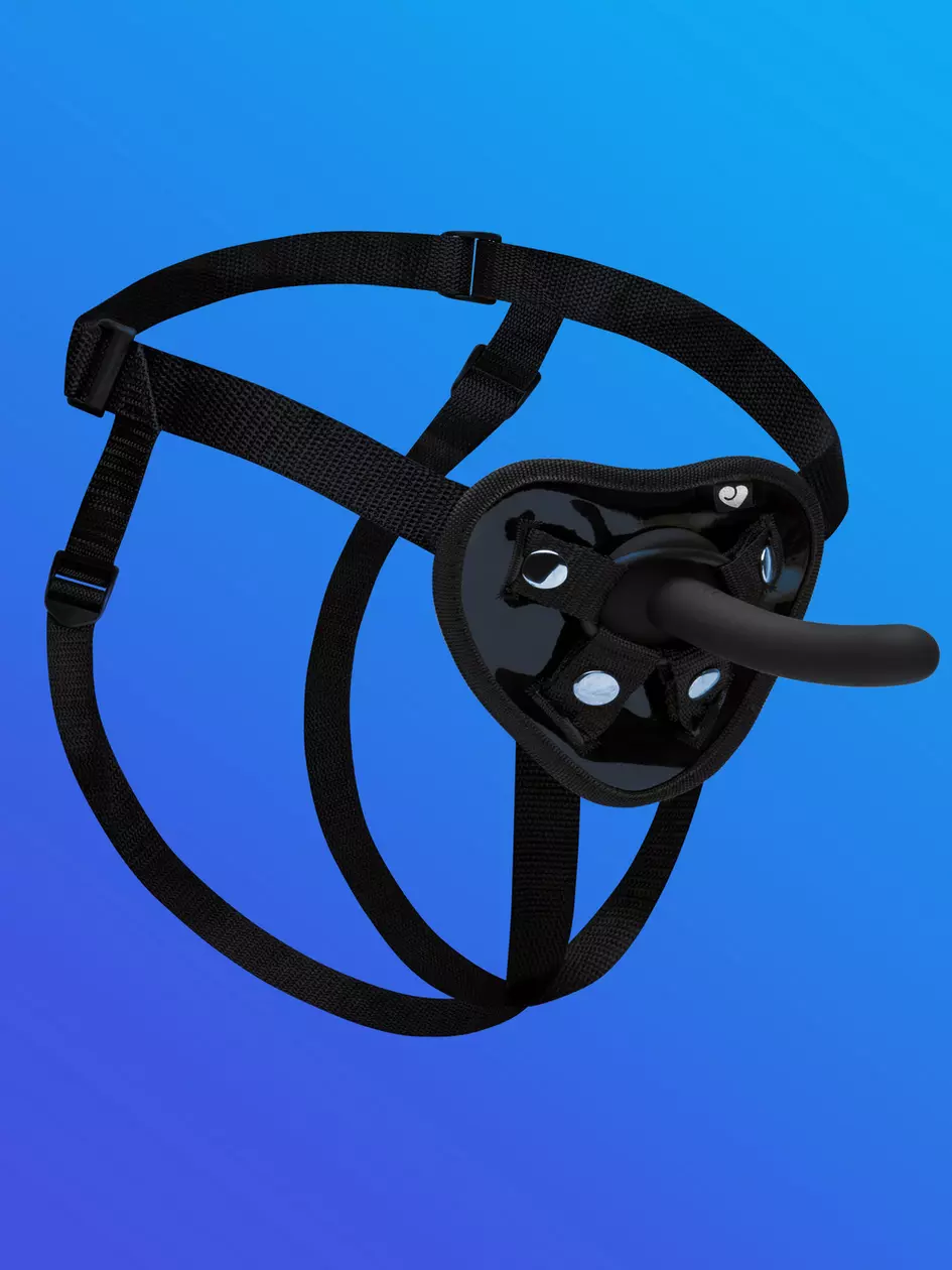 Lovehoney + Beginner’s Unisex Strap-On Harness Kit with 5 Inch Pegging Dildo