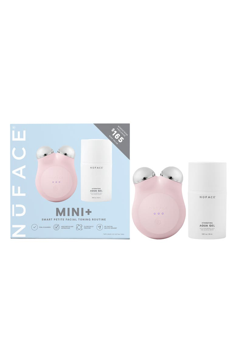 NuFACE + MINI+ Smart On-the-Go Facial Toning Starter Kit