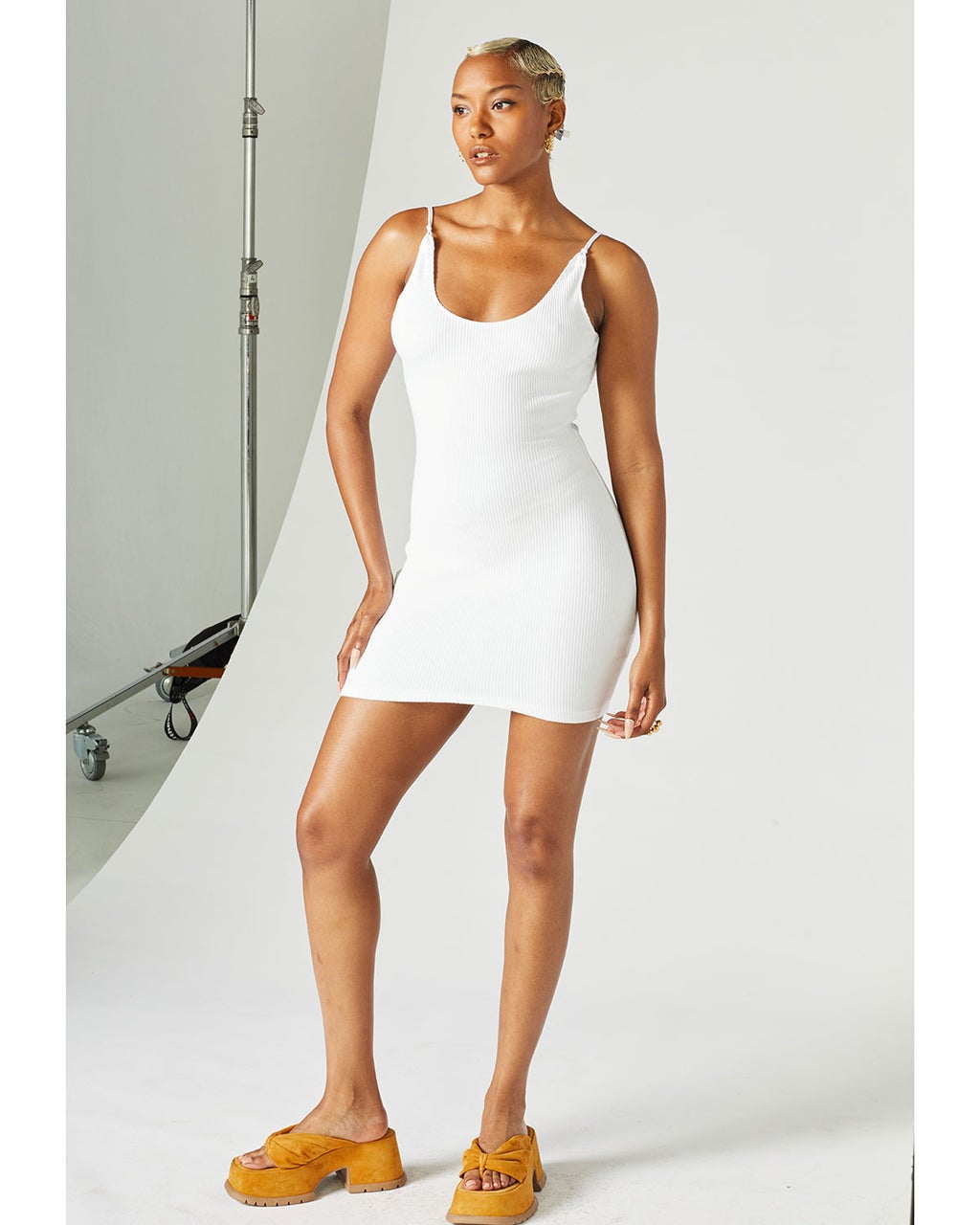 Studio Brandon Blackwood + Mini Jersey Dress