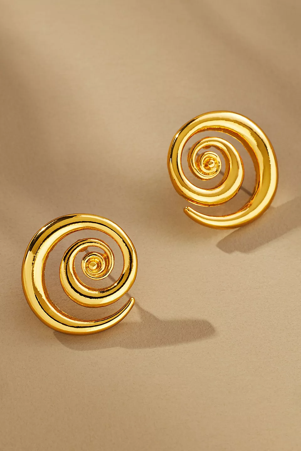 Bracha + Swirl Post Earrings