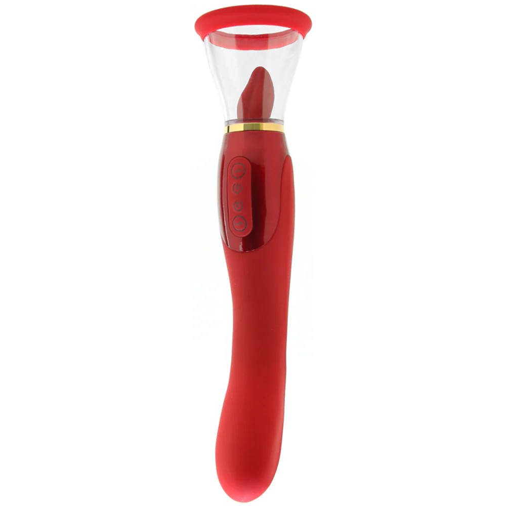 Pipedream + Ultimate Pleasure Clitoral Pump Vibe
