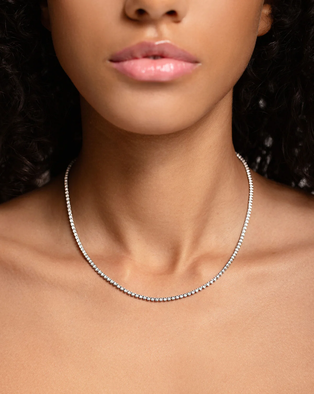 Ring Concierge + Mini Diamond Tennis Necklace