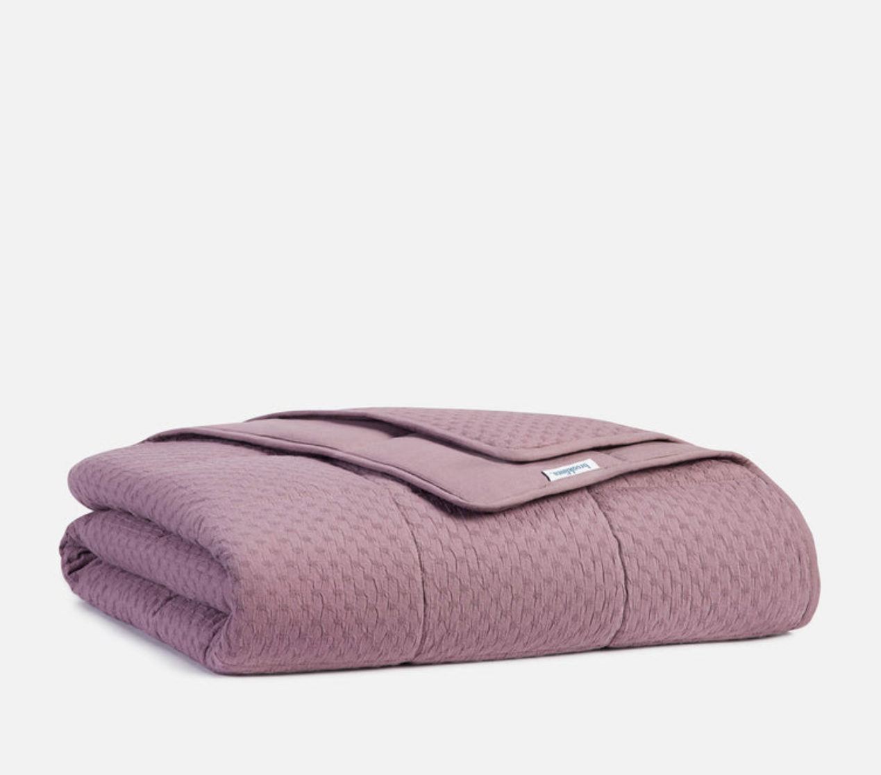 Brooklinen + Weighted Throw Blanket, Fig