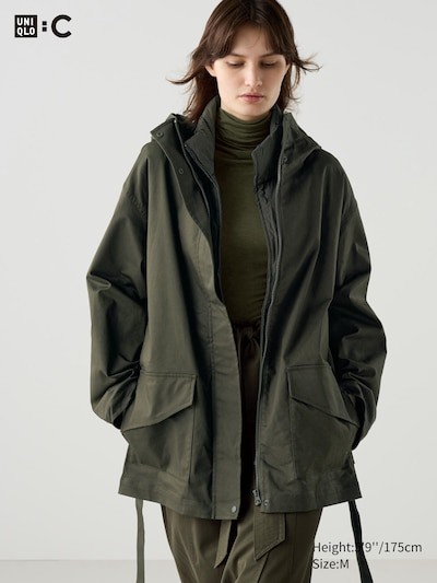 Uniqlo : C + Cotton Oversized Half Coat