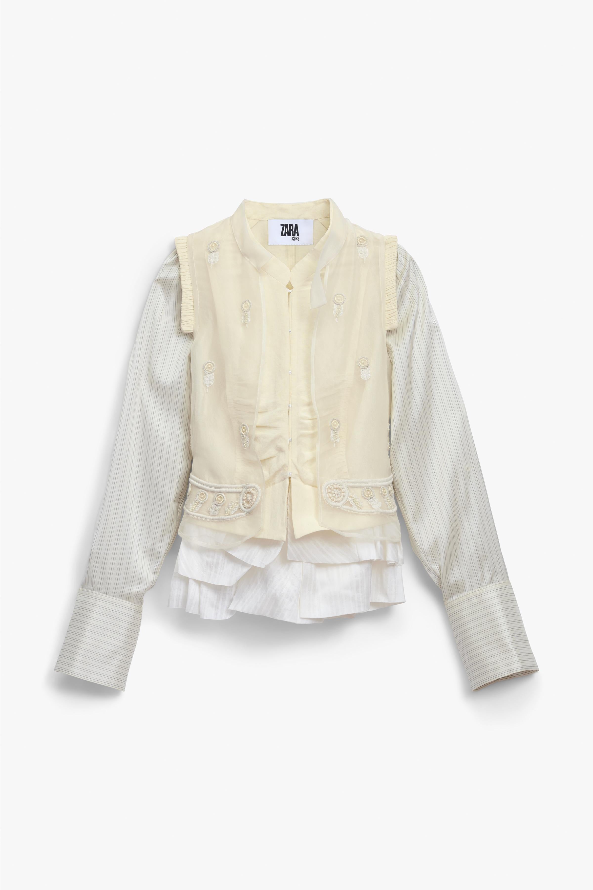 Zara Icons + Romantic Shirt