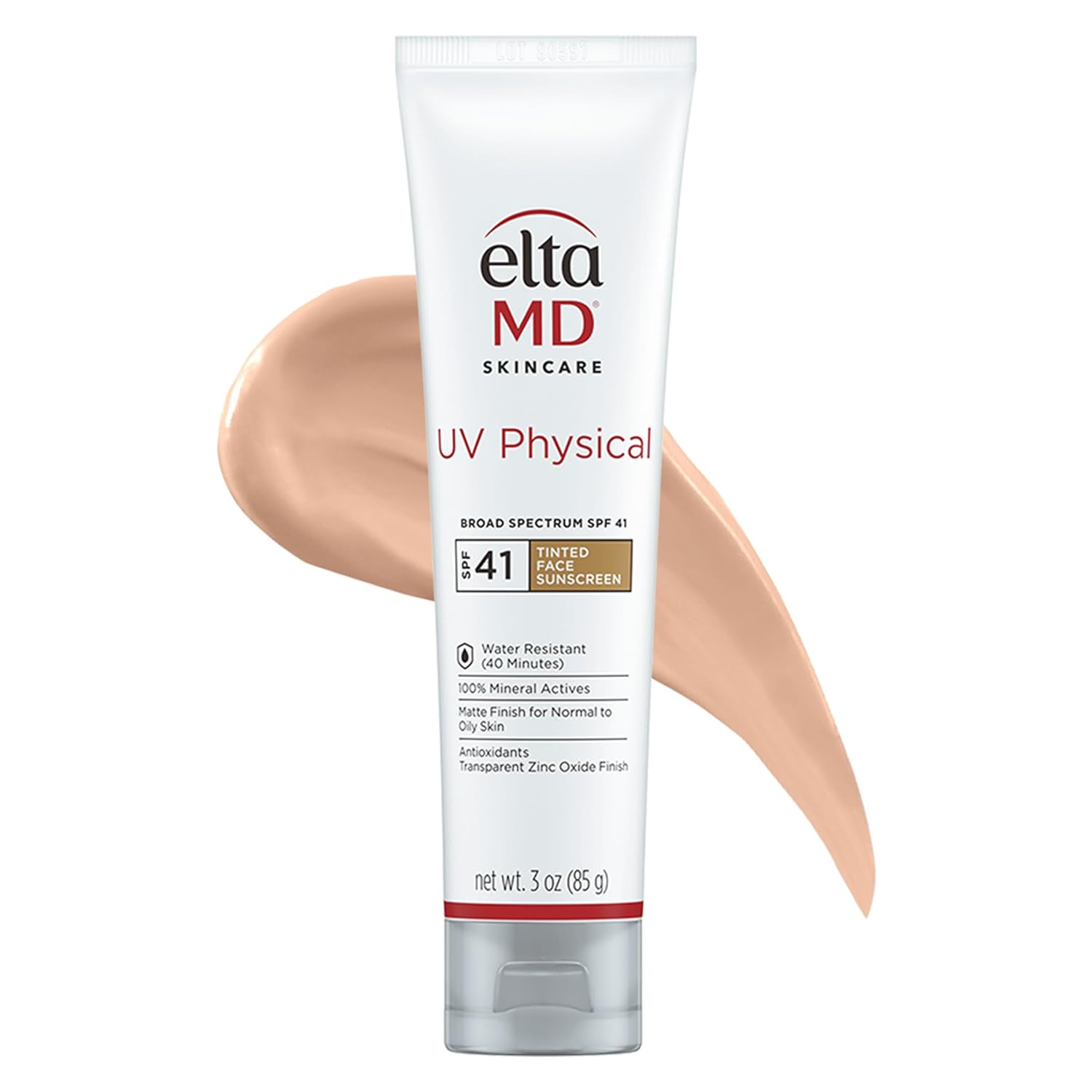 Elta MD + UV Physical Tinted Sunscreen for Face, SPF 41