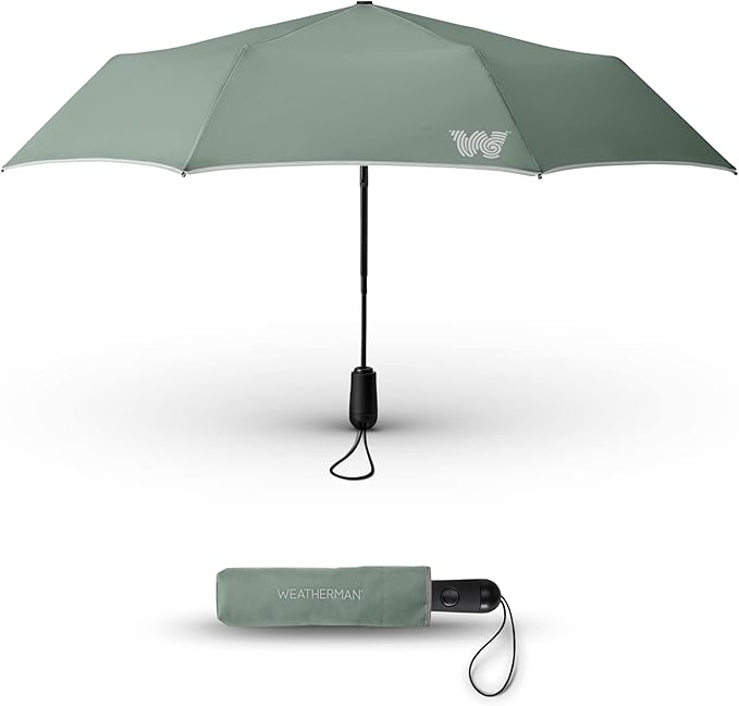 Weatherman + Compact Umbrella