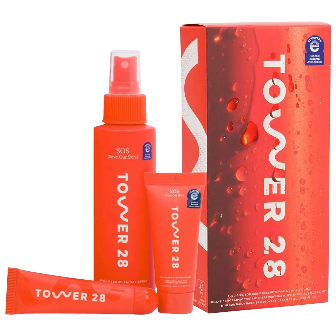 Tower 28 Beauty + SOS Rescue Bestsellers Kit