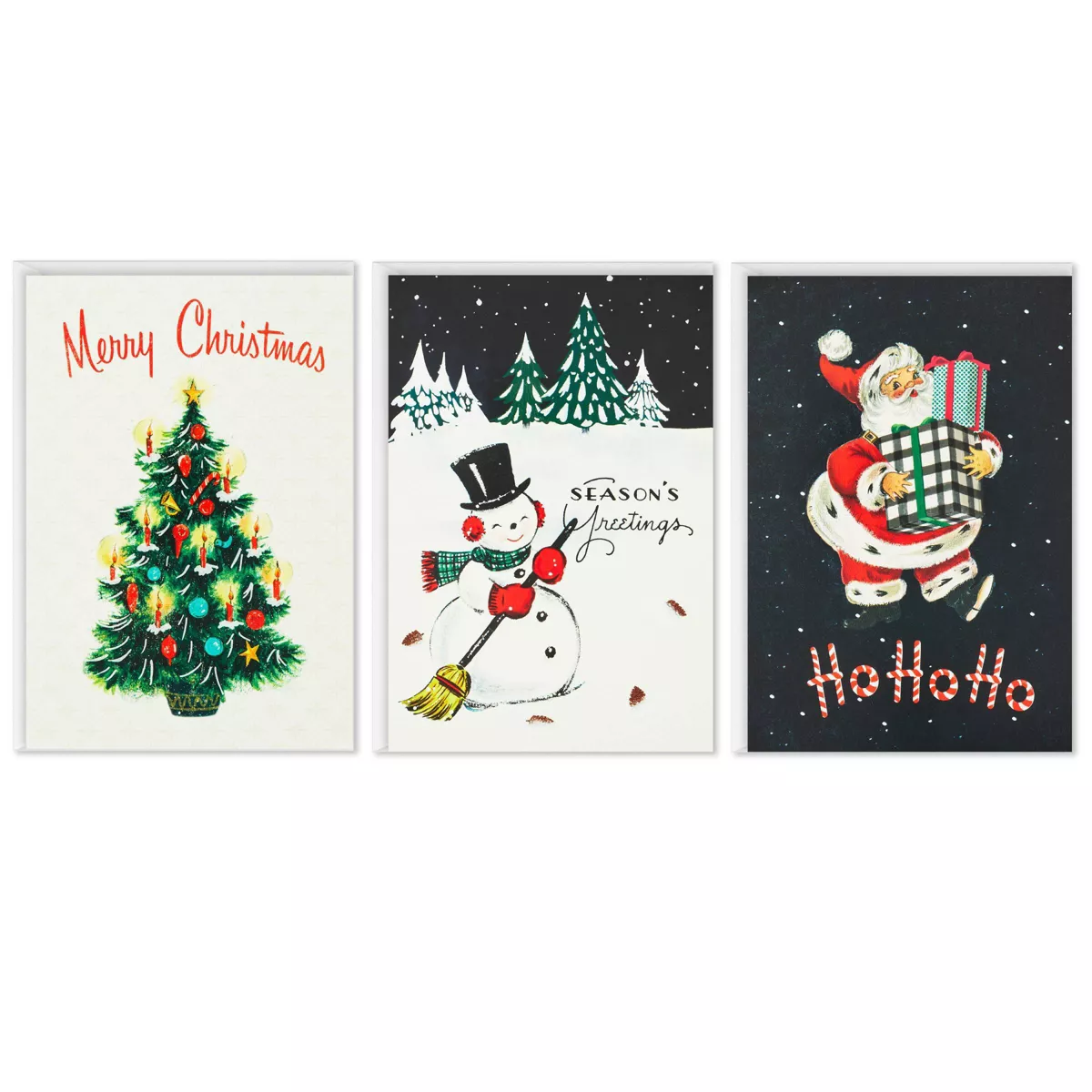 Hallmark + Vintage Christmas Assorted Boxed Card Pack (30 Count)