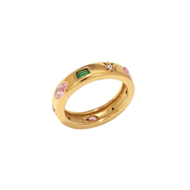 MG Jewelry + Starburst Multi-Stone Ring