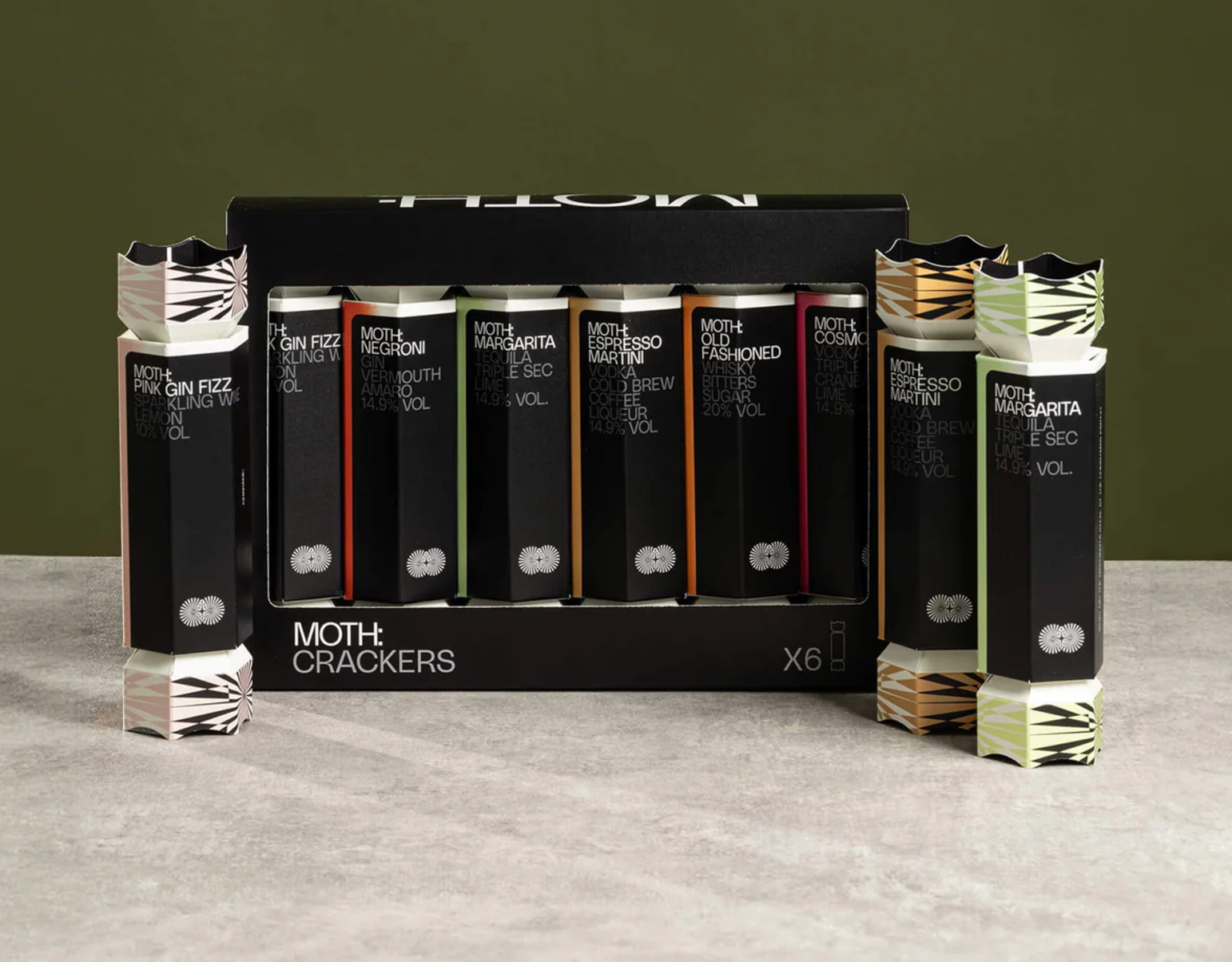 Moth + Cocktail Crackers