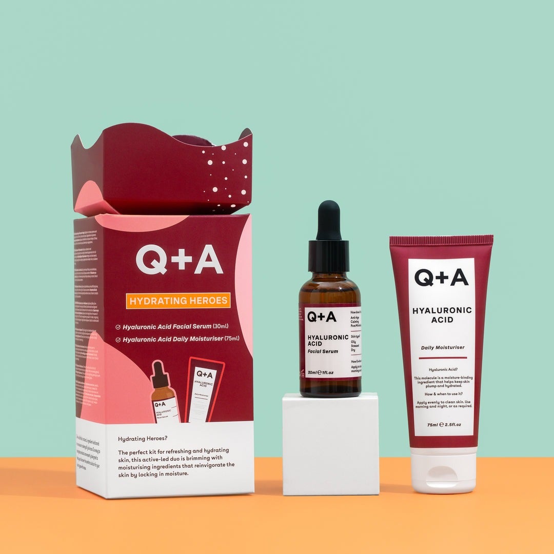 Q + A Skin + Hydrating Heroes Gift Set