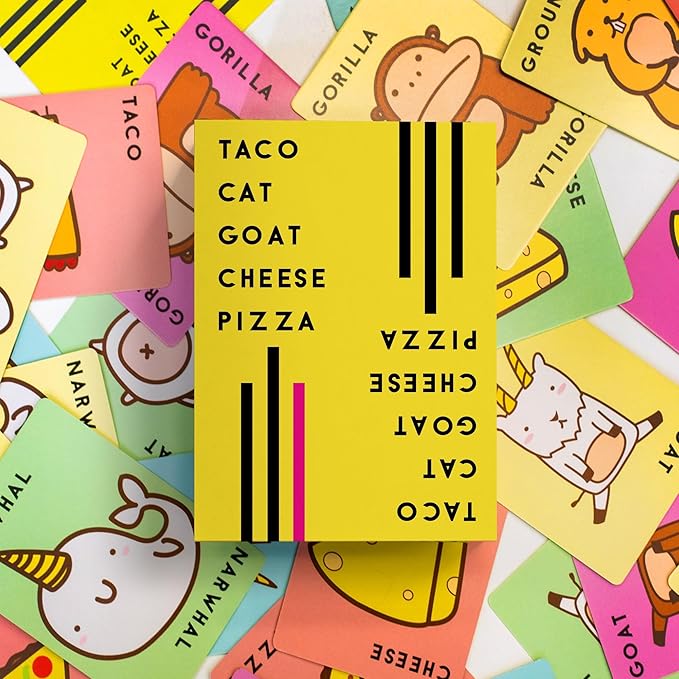 Taco Cat Goat Cheese Pizza + Card Game
