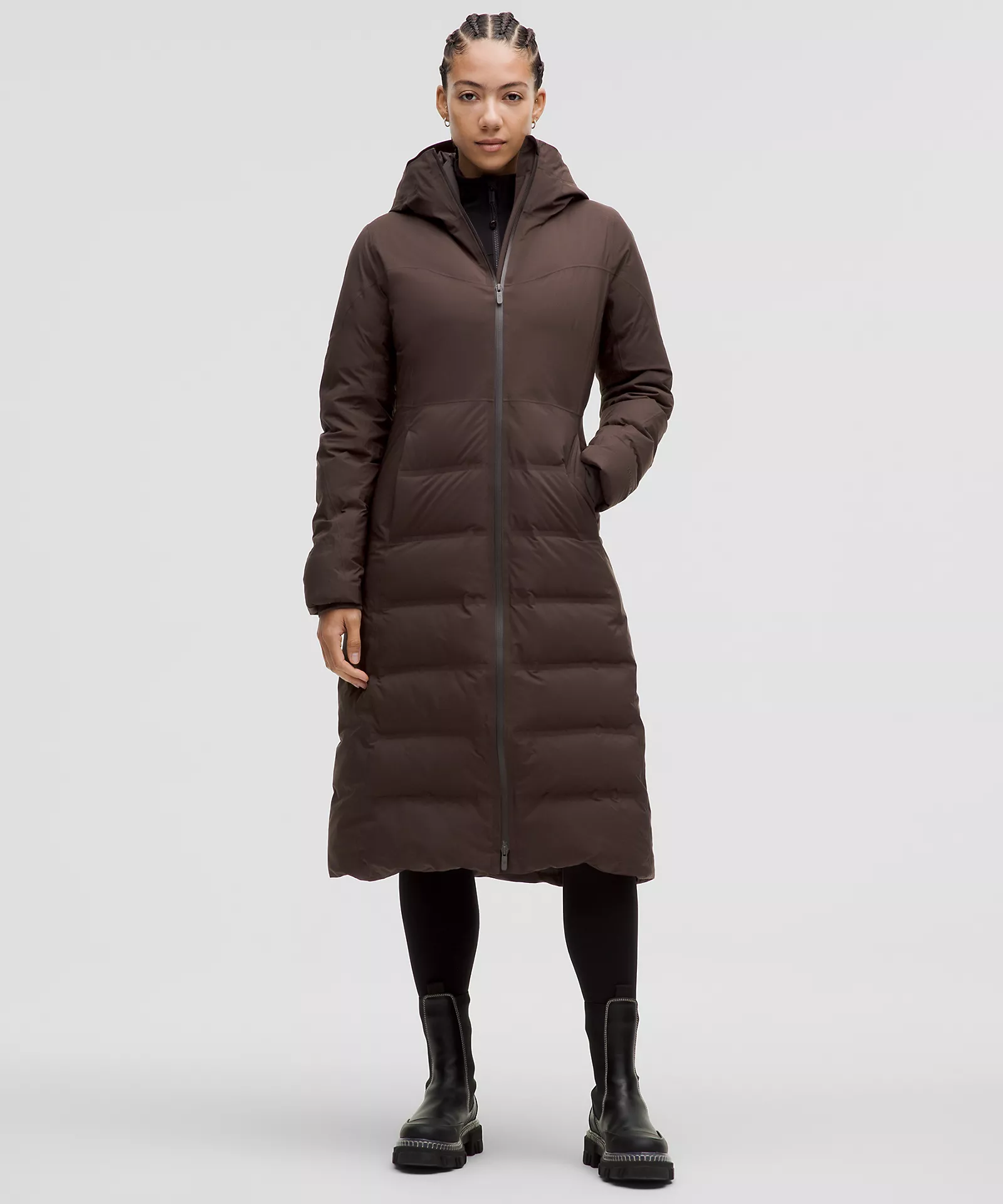 Lululemon + StretchSeal Sleet Street 600-Down-Fill Long Jacket