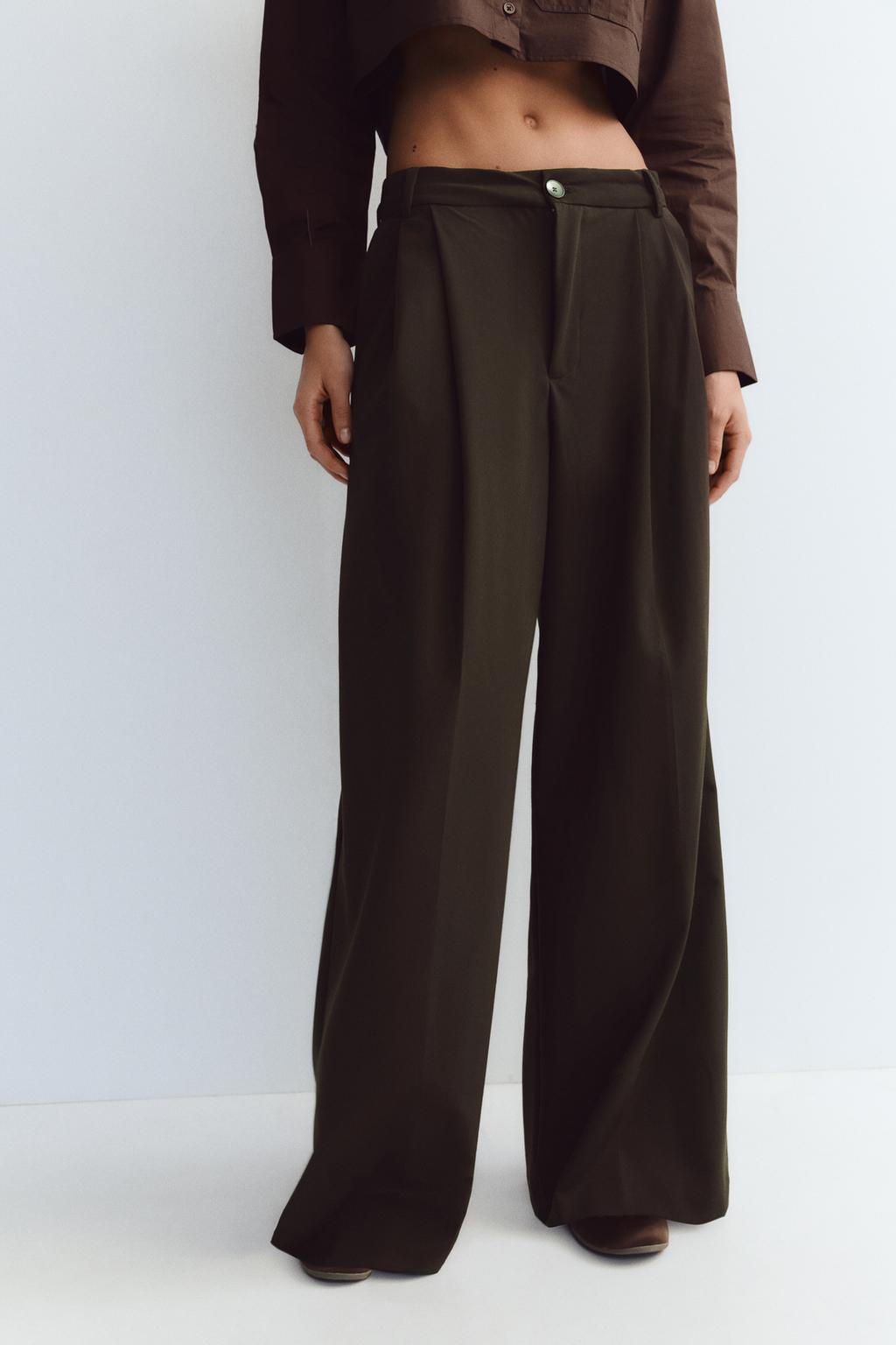 Zara + Double Pleat Pants
