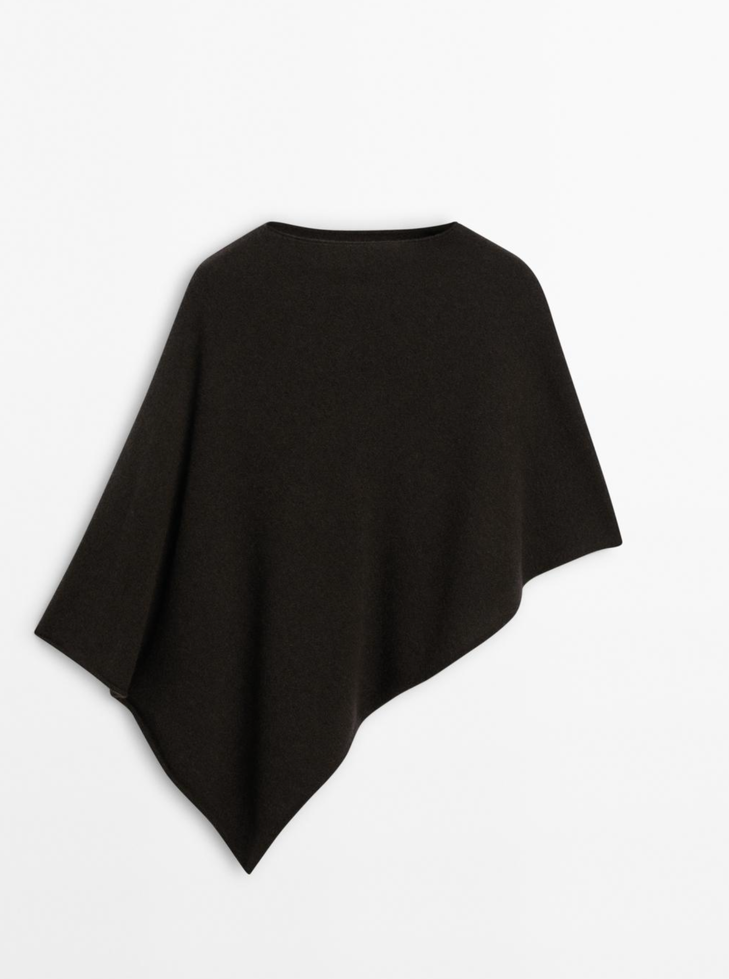 Massimo Dutti + Asymmetric Cashmere Cape