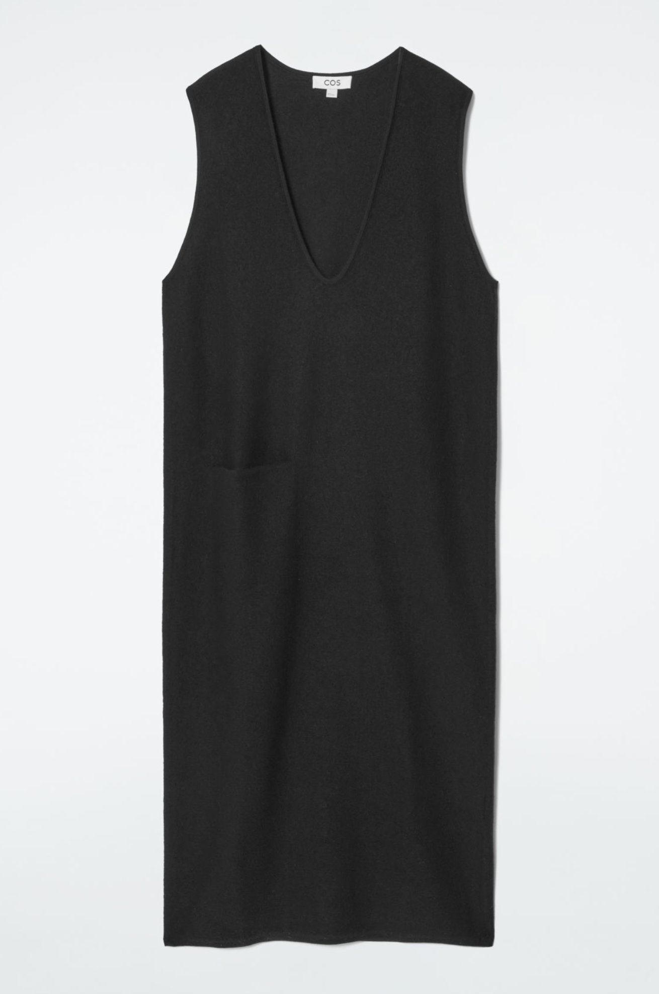 COS + Boiled-Wool Midi Dress