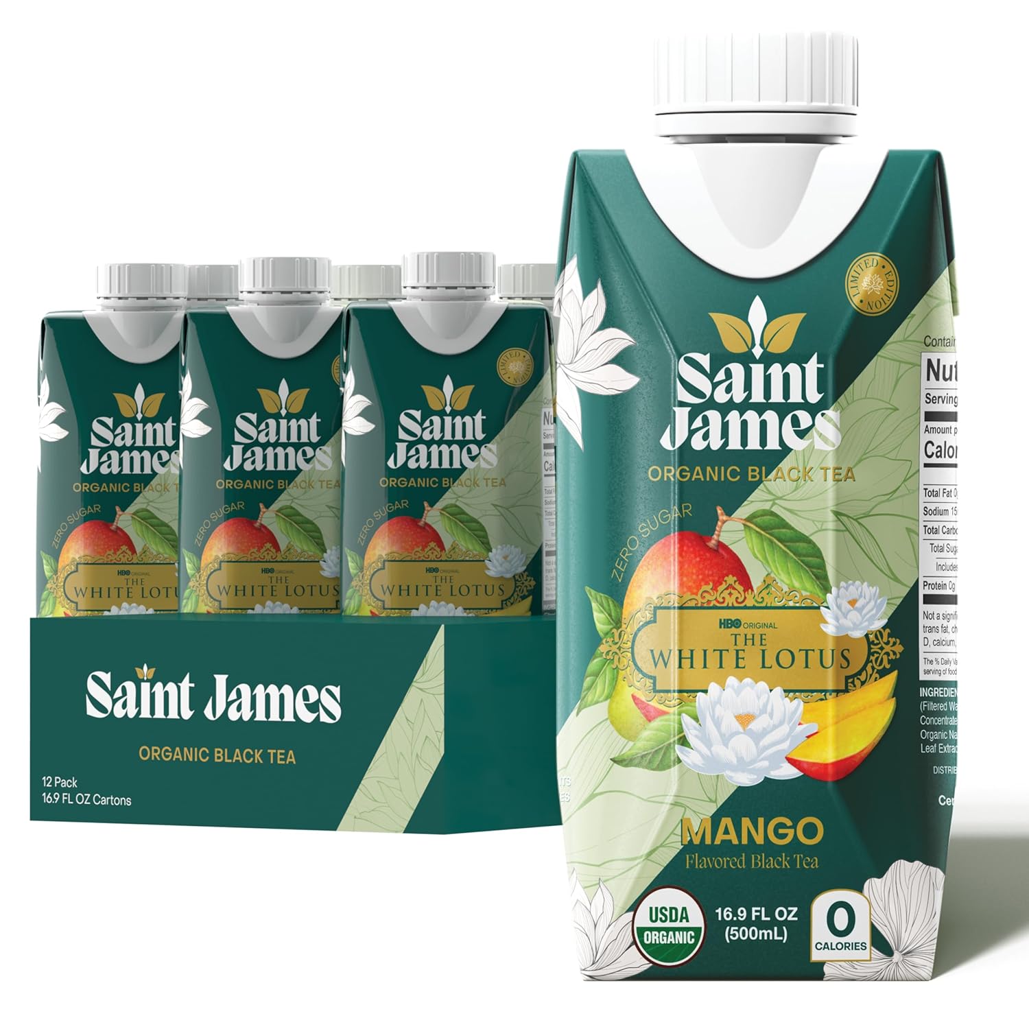 Saint James + x The White Lotus Limited Edition – Organic Black Tea ...