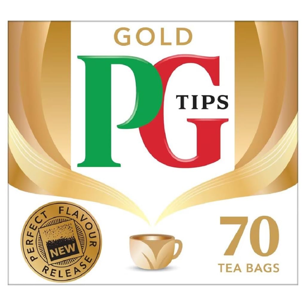 PG Tips + Gold Best Tasting Blend (70 Tea Bags)
