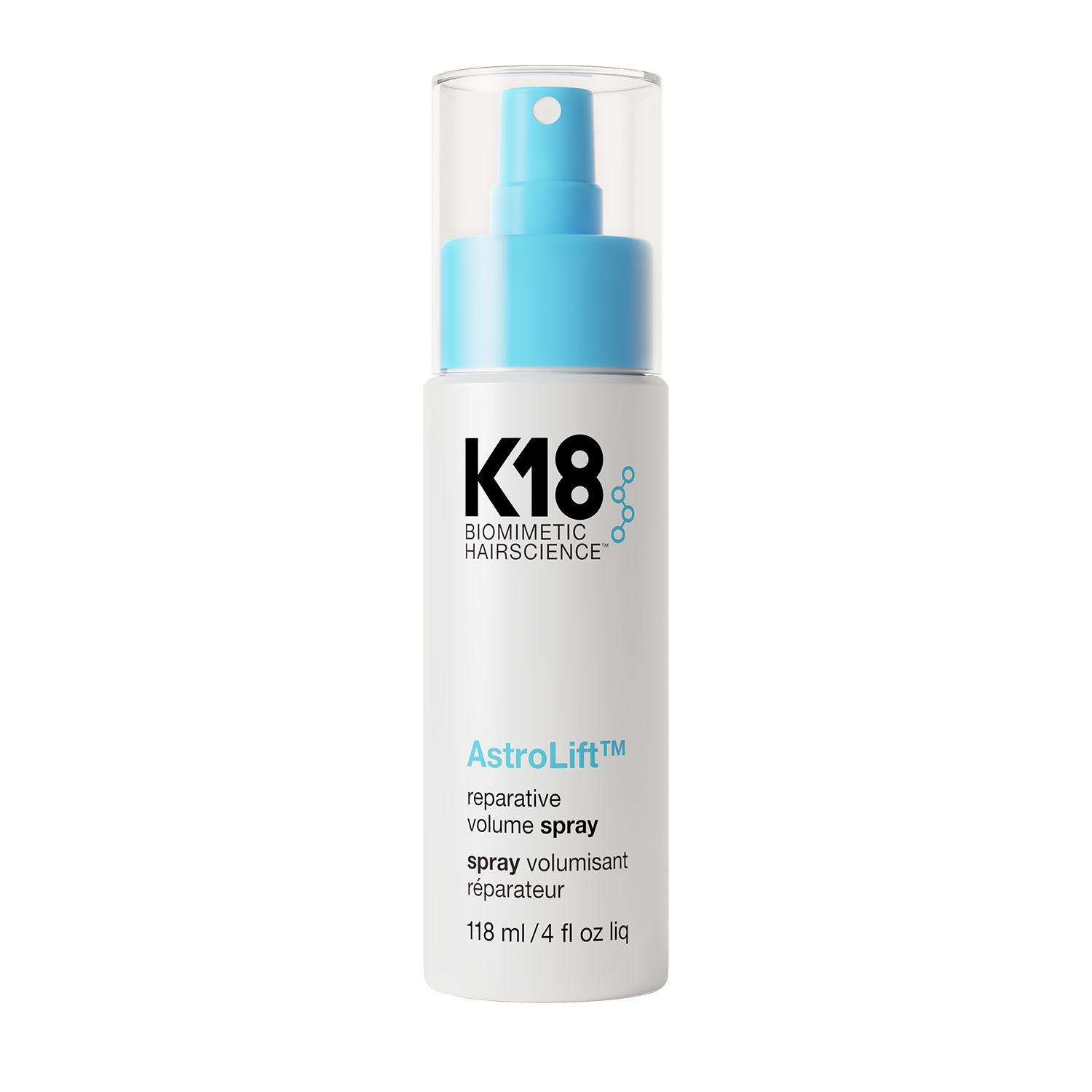 K18 + AstroLift™ reparative volume spray