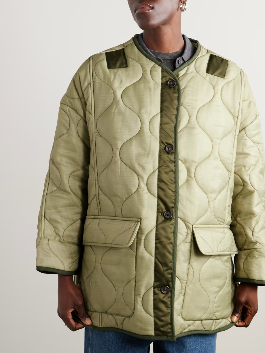 The Frankie Shop + Quilted Padded Ripstop Jacket